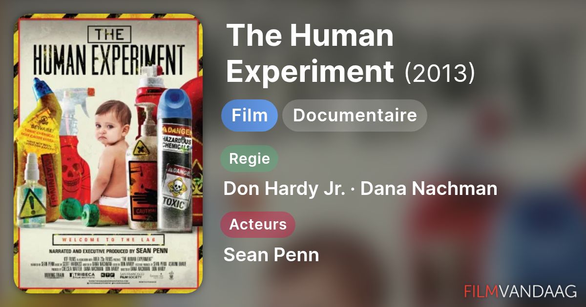 The Human Experiment (film, 2013) - FilmVandaag.nl