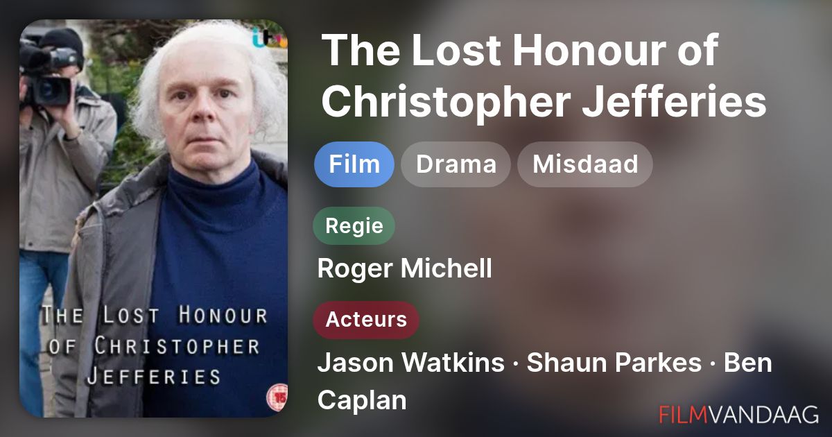 The Lost Honour of Christopher Jefferies (film, 2014) - FilmVandaag.nl