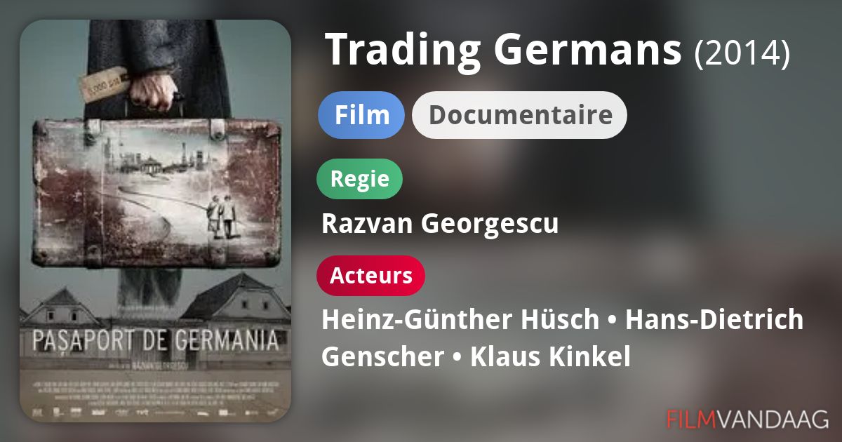 Trading Germans (film, 2014) - FilmVandaag.nl