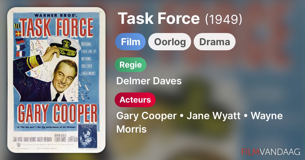Task Force (film, 1949) - FilmVandaag.nl