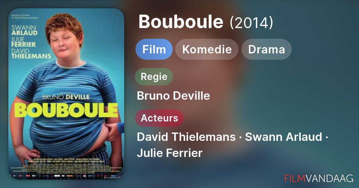 Bouboule (film, 2014) - FilmVandaag.nl