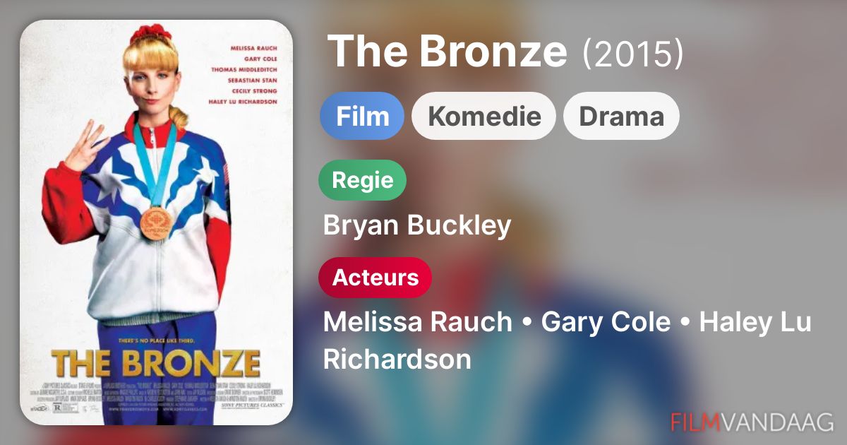 The Bronze (film, 2015) - FilmVandaag.nl