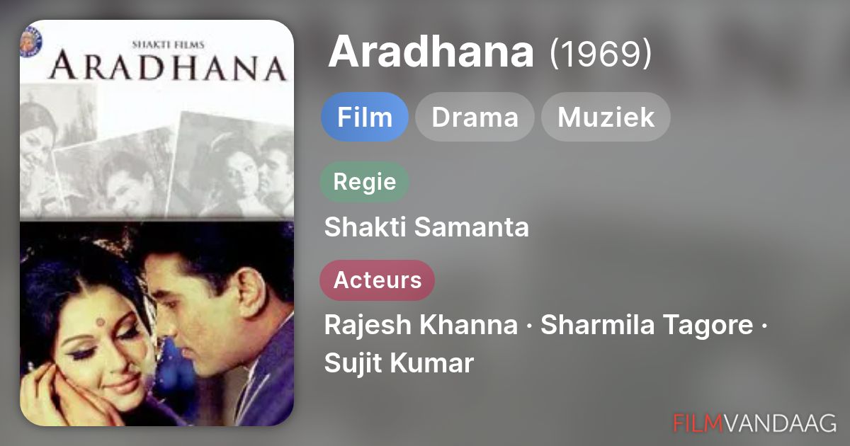 Aradhana (film, 1969) - FilmVandaag.nl