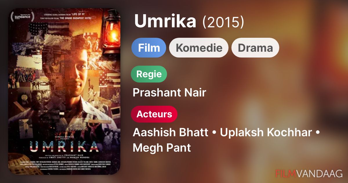 Umrika (film, 2015) - FilmVandaag.nl