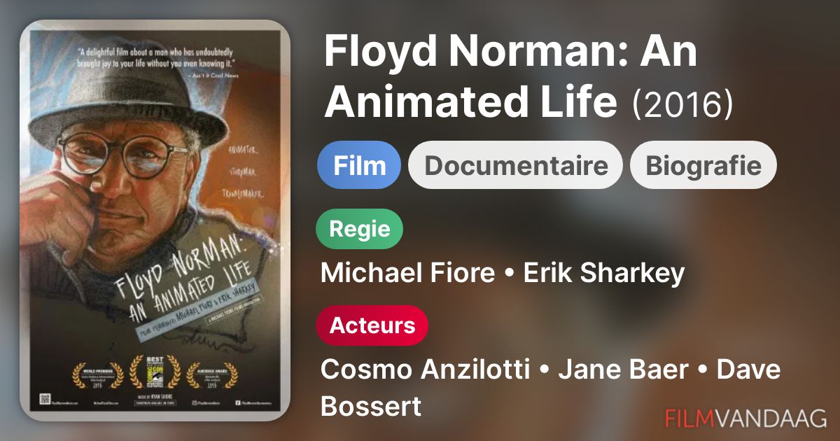 Floyd Norman: An Animated Life (film, 2016) - FilmVandaag.nl