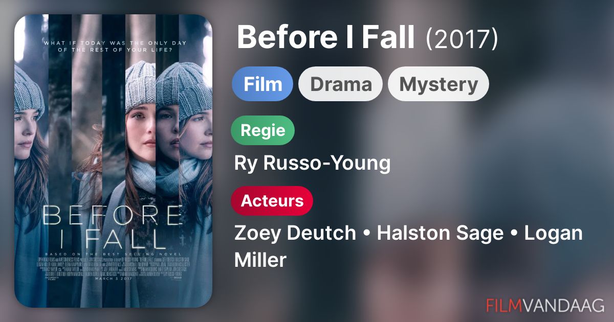 Before I Fall (film, 2017) - FilmVandaag.nl