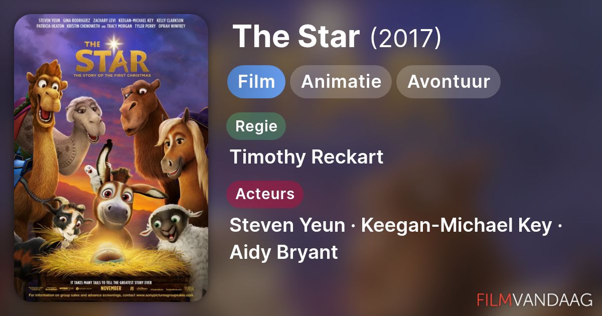 The Star (film, 2017) - FilmVandaag.nl