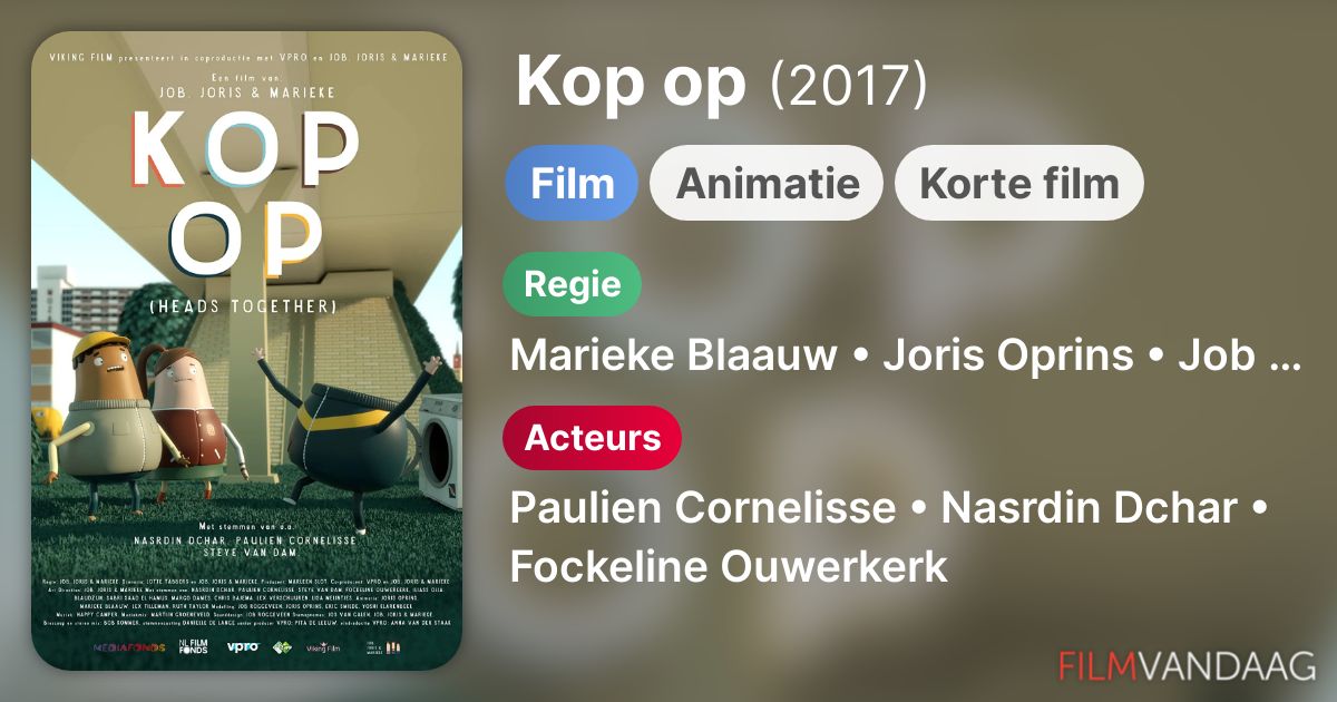Kop op (film, 2017) - FilmVandaag.nl