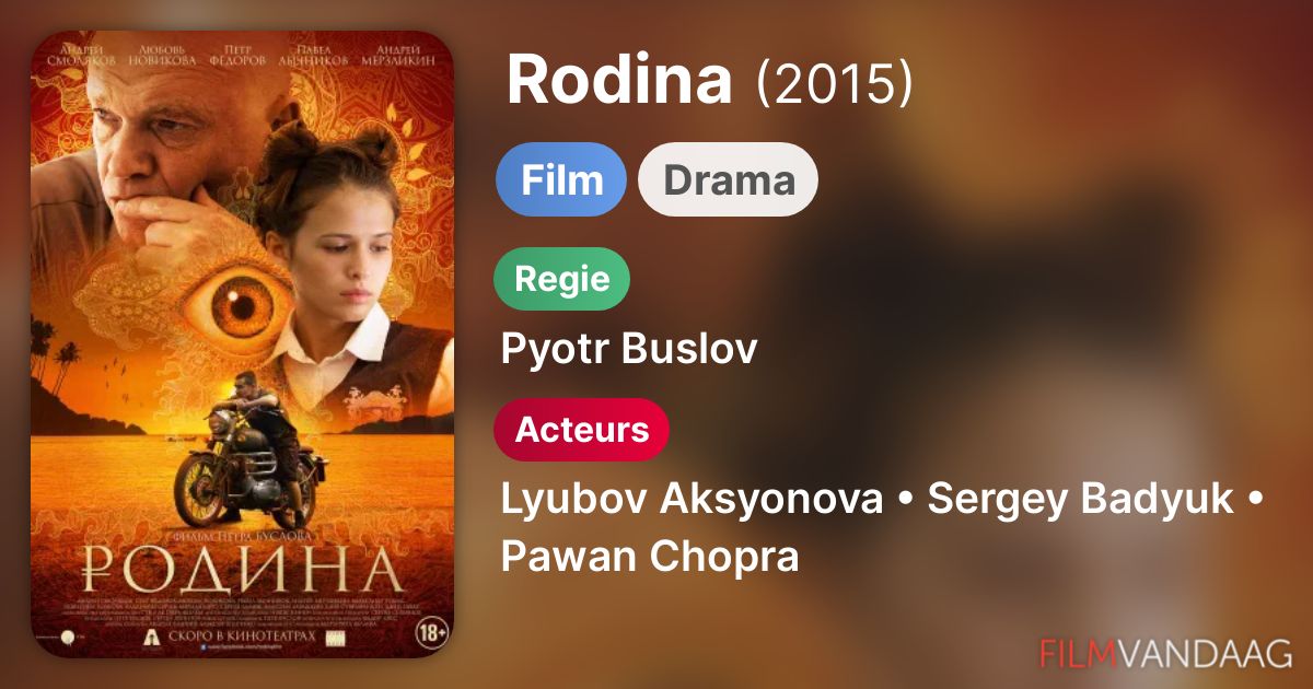 Rodina (film, 2015) - FilmVandaag.nl