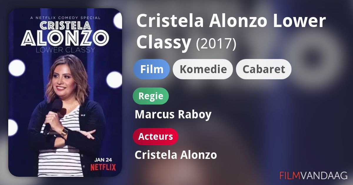 Cristela Alonzo Lower Classy (film, 2017) - FilmVandaag.nl
