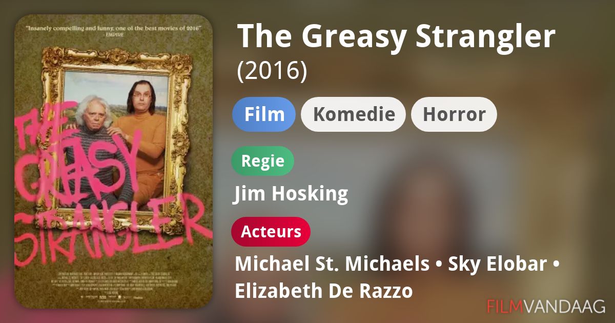 The Greasy Strangler (film, 2016) - FilmVandaag.nl