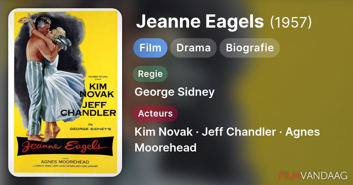 Jeanne Eagels (film, 1957) - FilmVandaag.nl