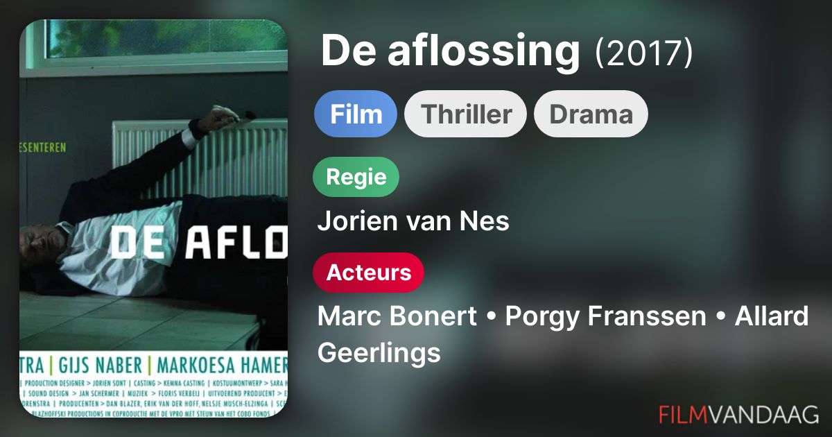 De aflossing (film, 2017) - FilmVandaag.nl