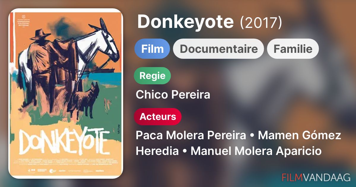 Donkeyote (film, 2017) - FilmVandaag.nl