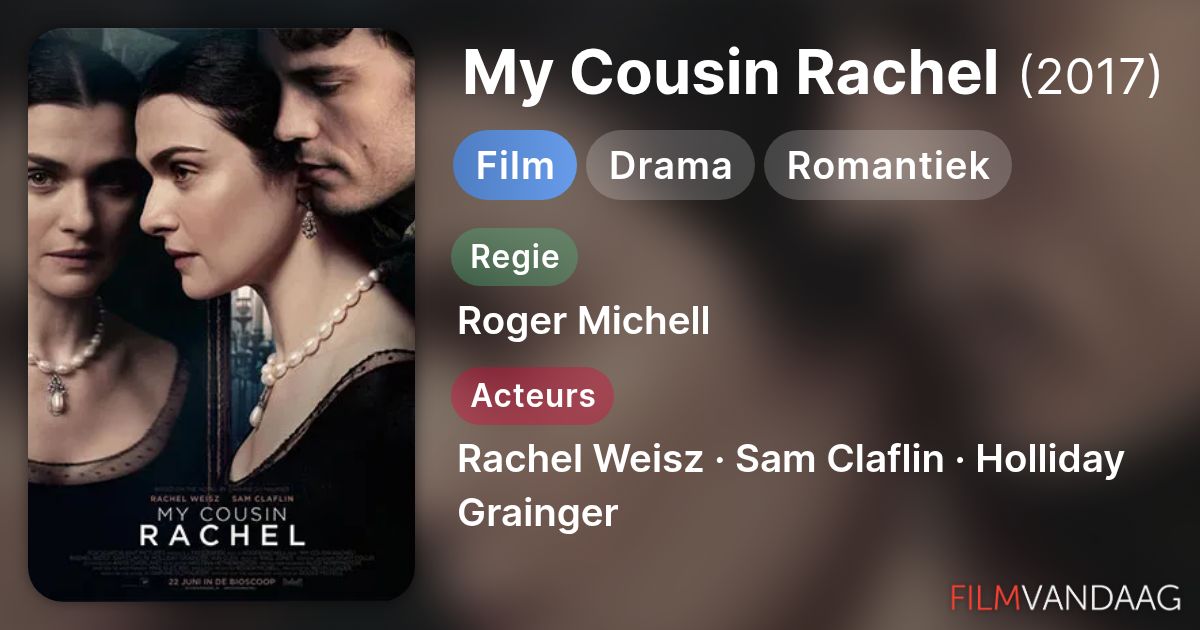 My Cousin Rachel (film, 2017) - FilmVandaag.nl