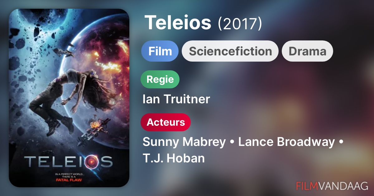 Teleios (film, 2017) - FilmVandaag.nl