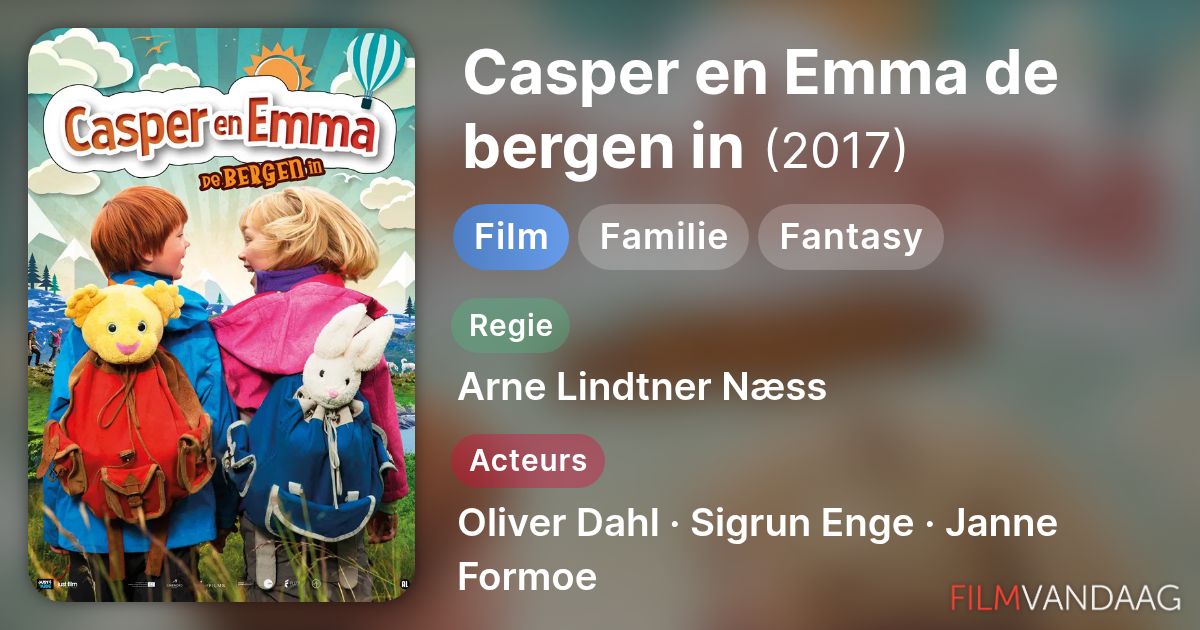 Casper en Emma de bergen in (film, 2017) - FilmVandaag.nl