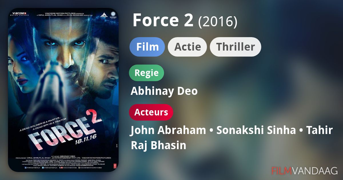 Force 2 (film, 2016) - FilmVandaag.nl