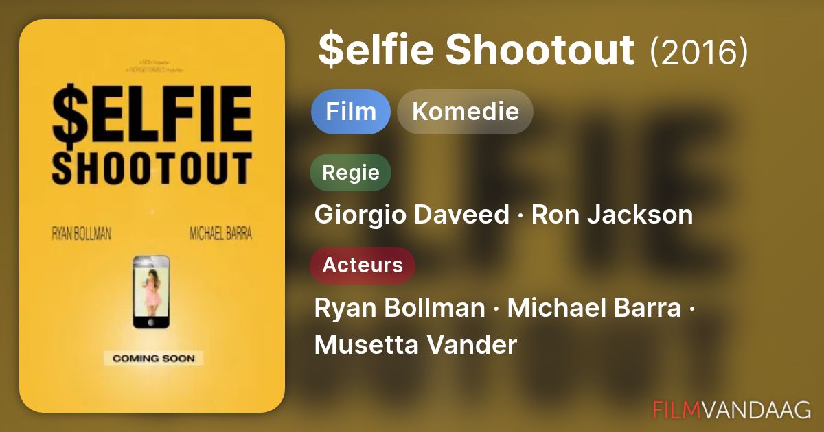 $elfie Shootout (film, 2016) - FilmVandaag.nl