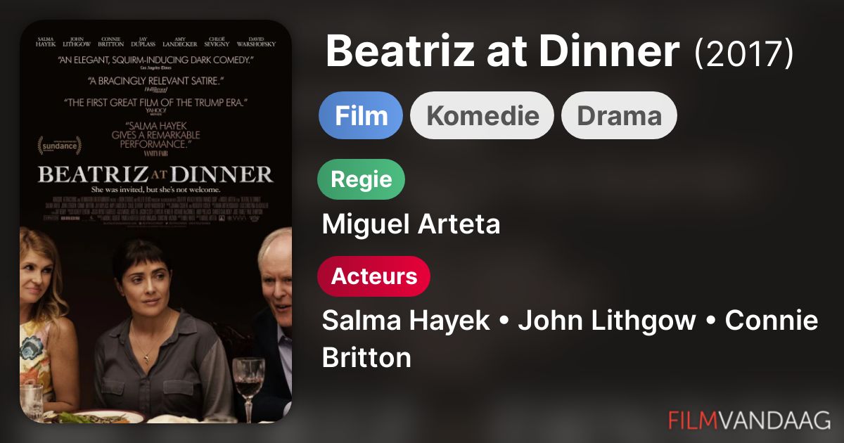 Beatriz at Dinner (film, 2017) - FilmVandaag.nl