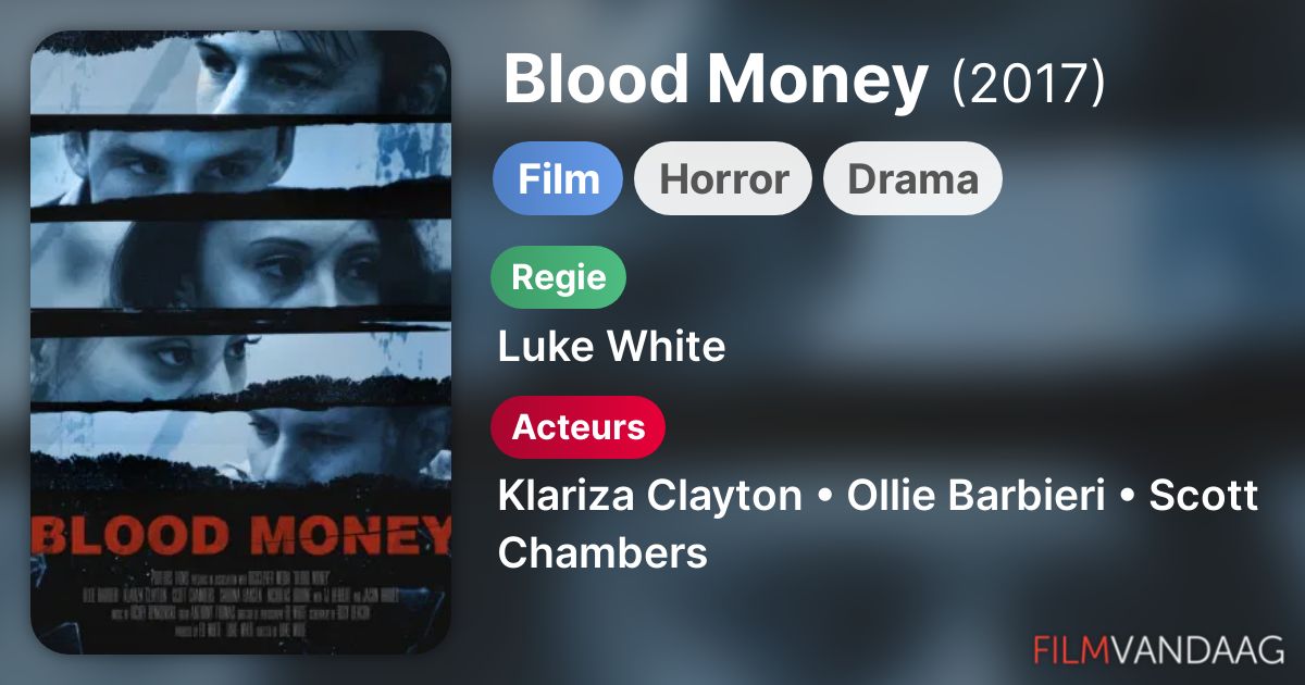 Blood Money (film, 2017) - FilmVandaag.nl