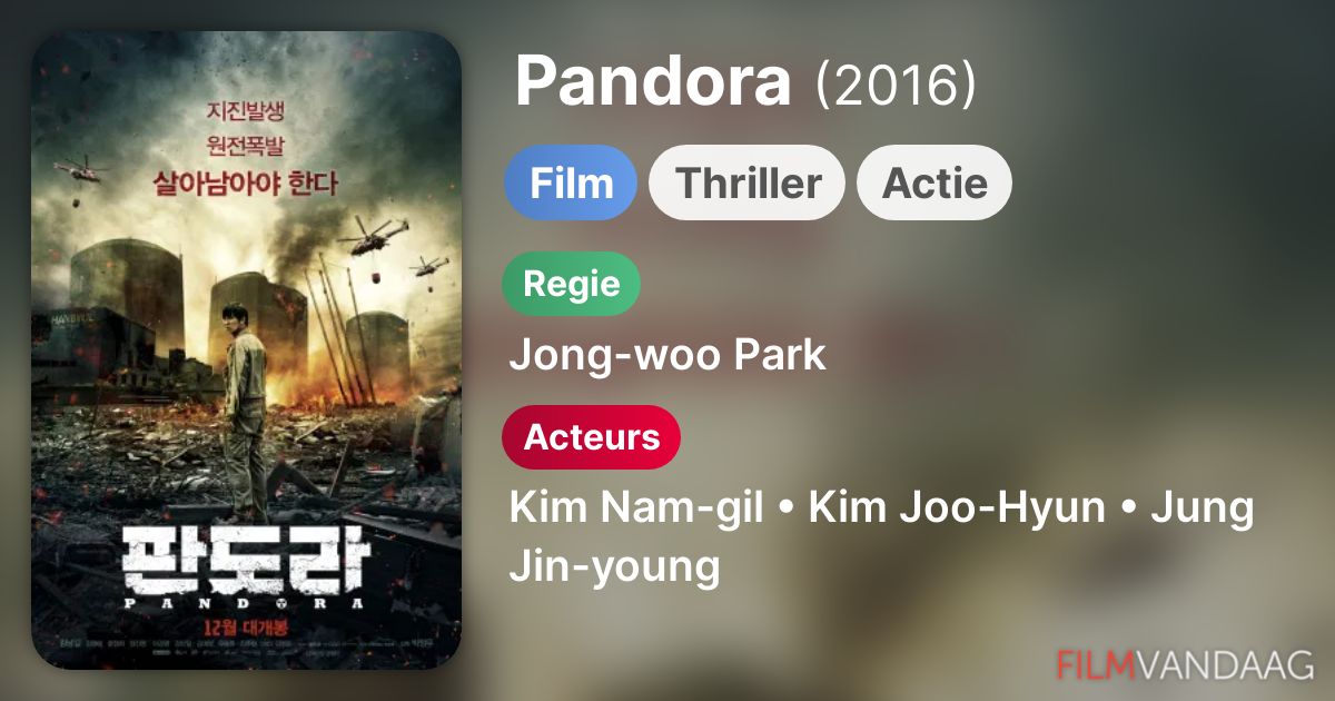 Pandora (film, 2016) - FilmVandaag.nl