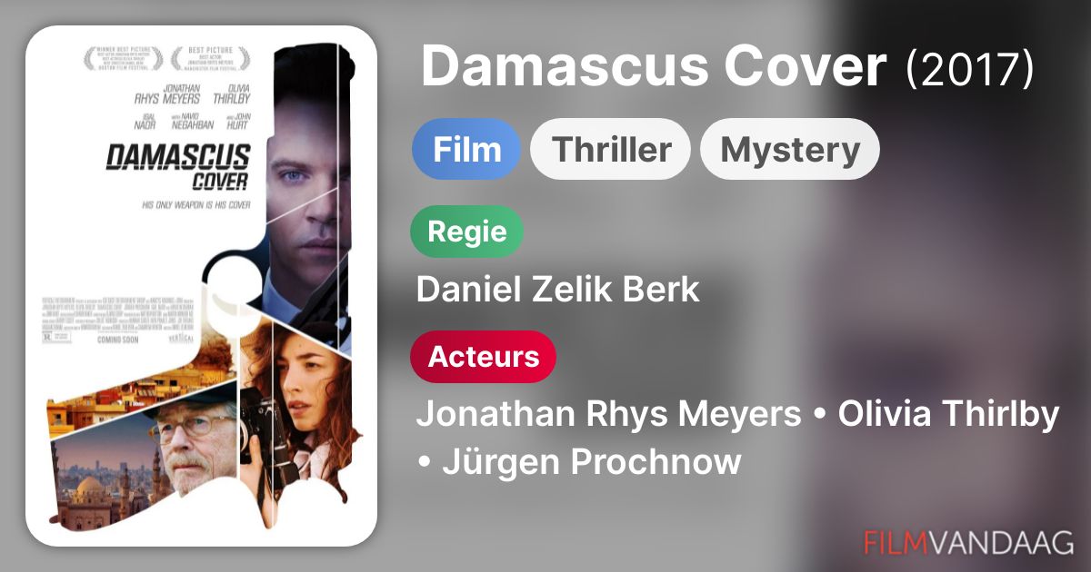 Damascus Cover (film, 2017) - FilmVandaag.nl
