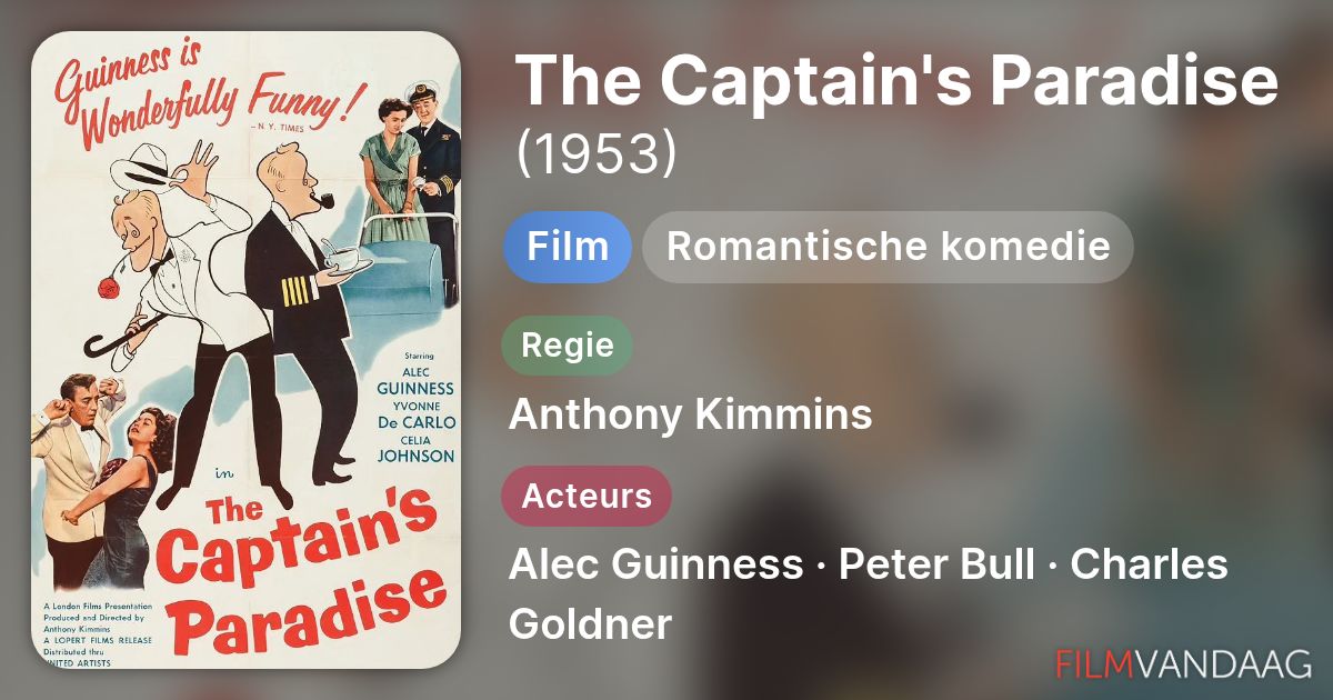 The Captain's Paradise (film, 1953) - FilmVandaag.nl