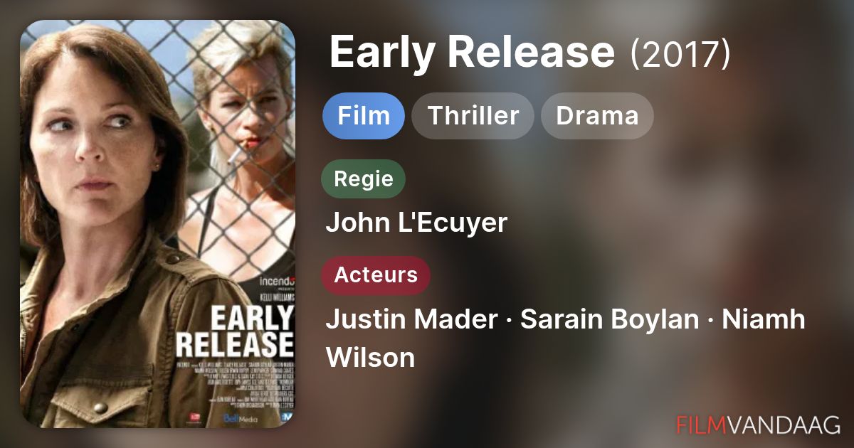 Early Release (film, 2017) - FilmVandaag.nl