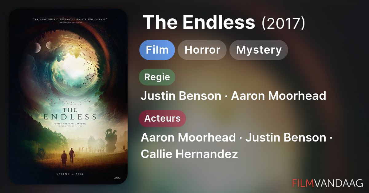 The Endless (film, 2017) - FilmVandaag.nl