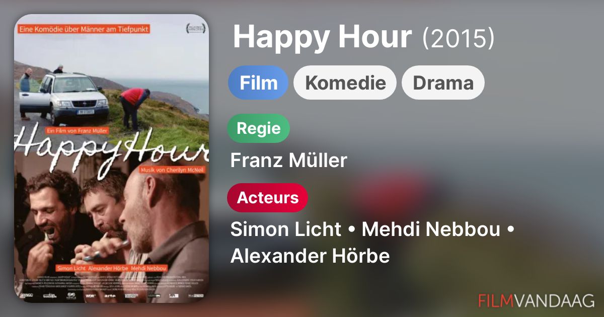 Happy Hour (film, 2015) - FilmVandaag.nl