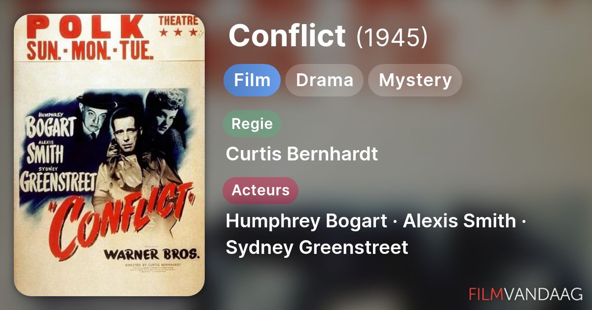 Conflict (film, 1945) - FilmVandaag.nl