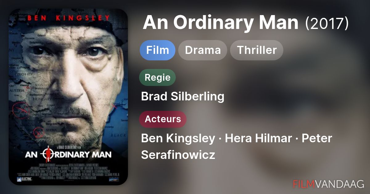 An Ordinary Man (film, 2017) - FilmVandaag.nl
