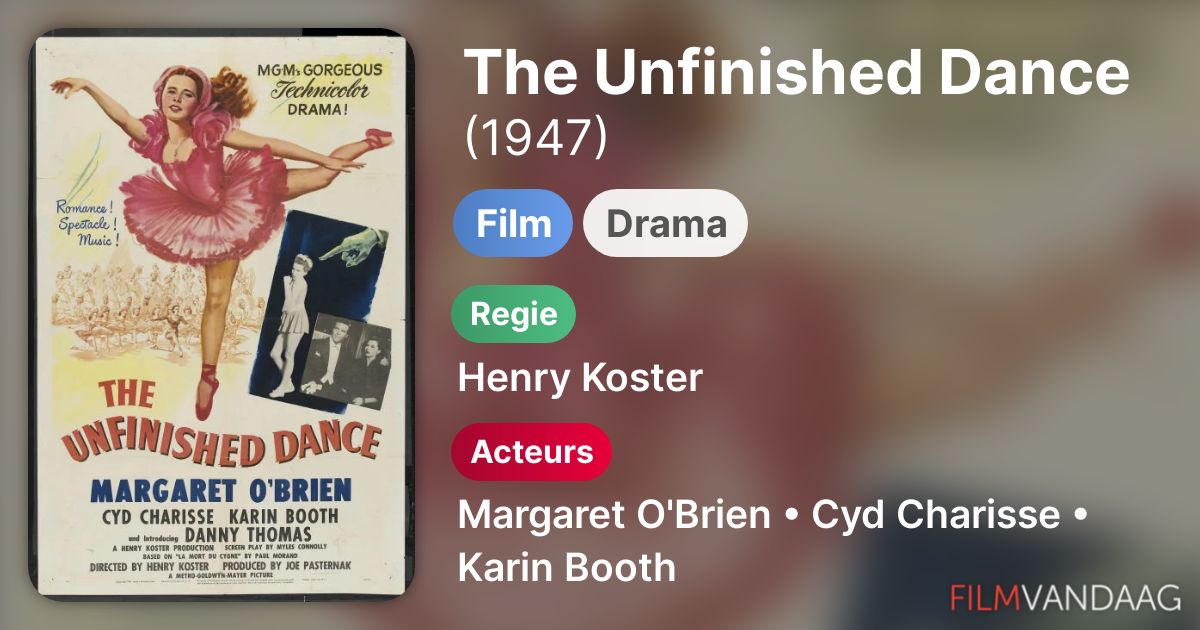 The Unfinished Dance (film, 1947) - FilmVandaag.nl