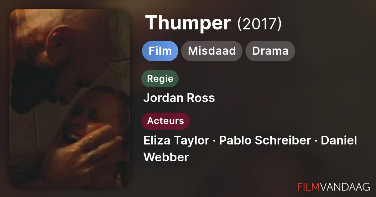 Thumper (film, 2017) - FilmVandaag.nl