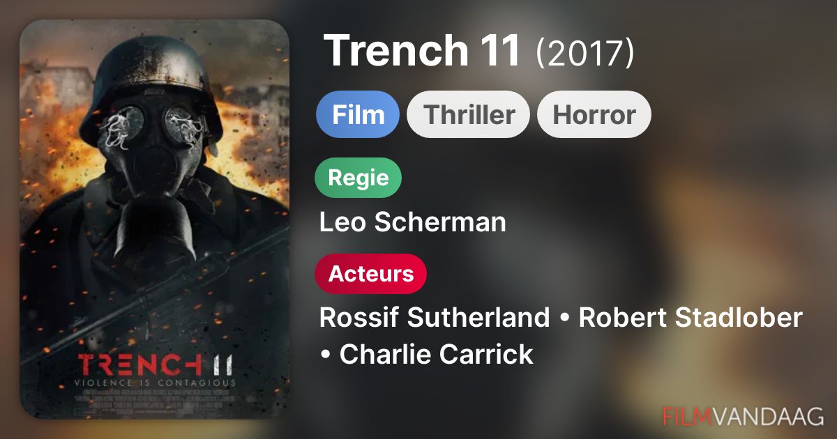 Trench 11 (film, 2017) - FilmVandaag.nl