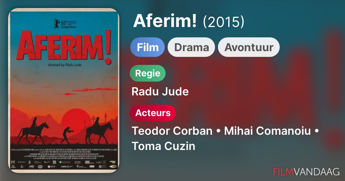 Aferim! (film, 2015) - FilmVandaag.nl