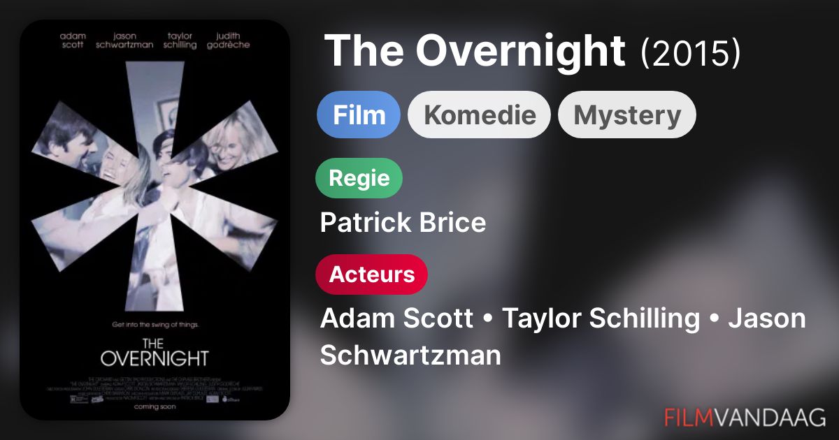 The Overnight (film, 2015) - FilmVandaag.nl