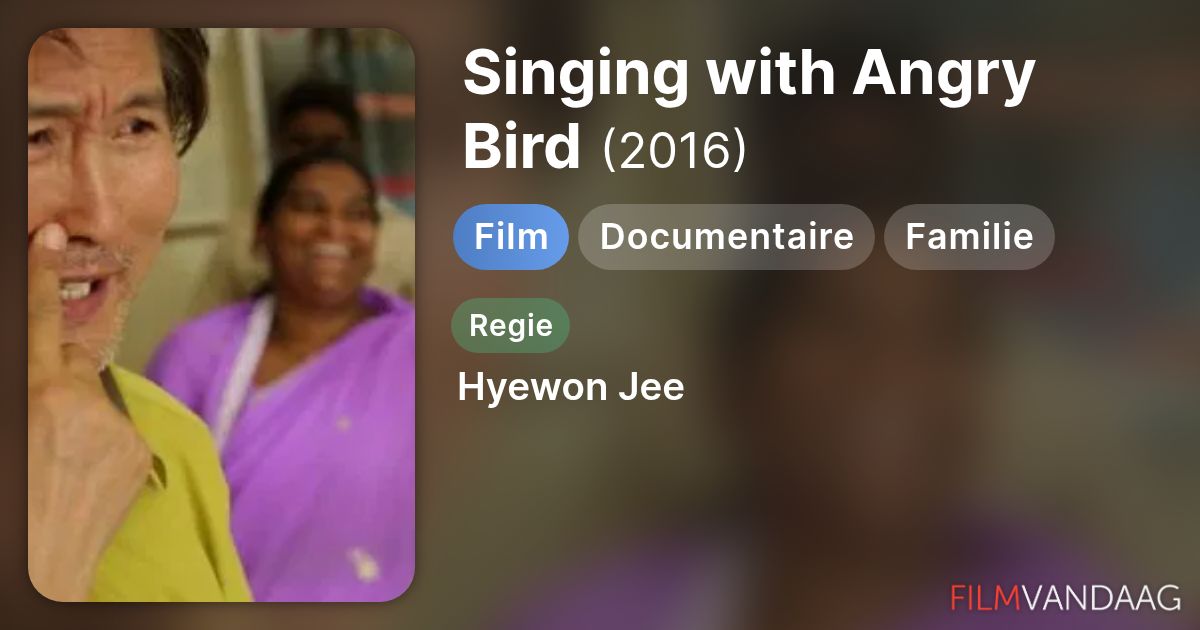 Singing with Angry Bird (film, 2016) - FilmVandaag.nl