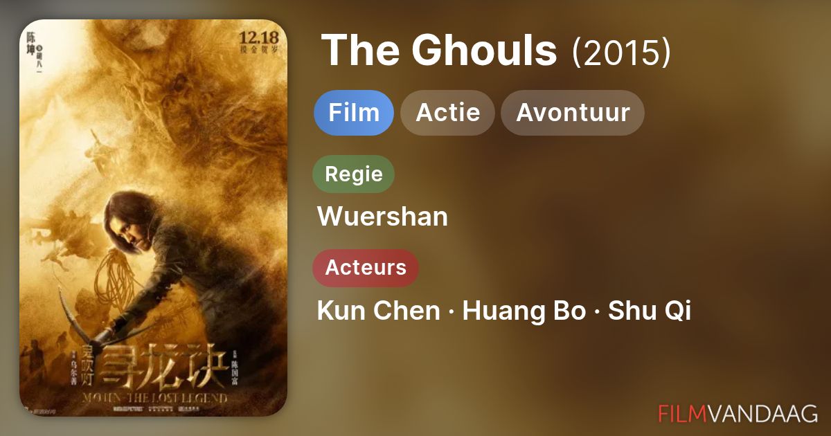 The Ghouls (film, 2015) - FilmVandaag.nl