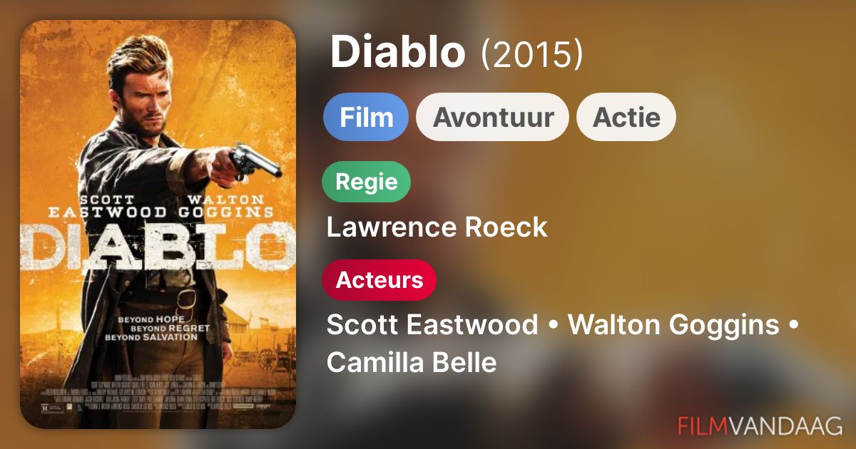 Diablo (film, 2015) - FilmVandaag.nl