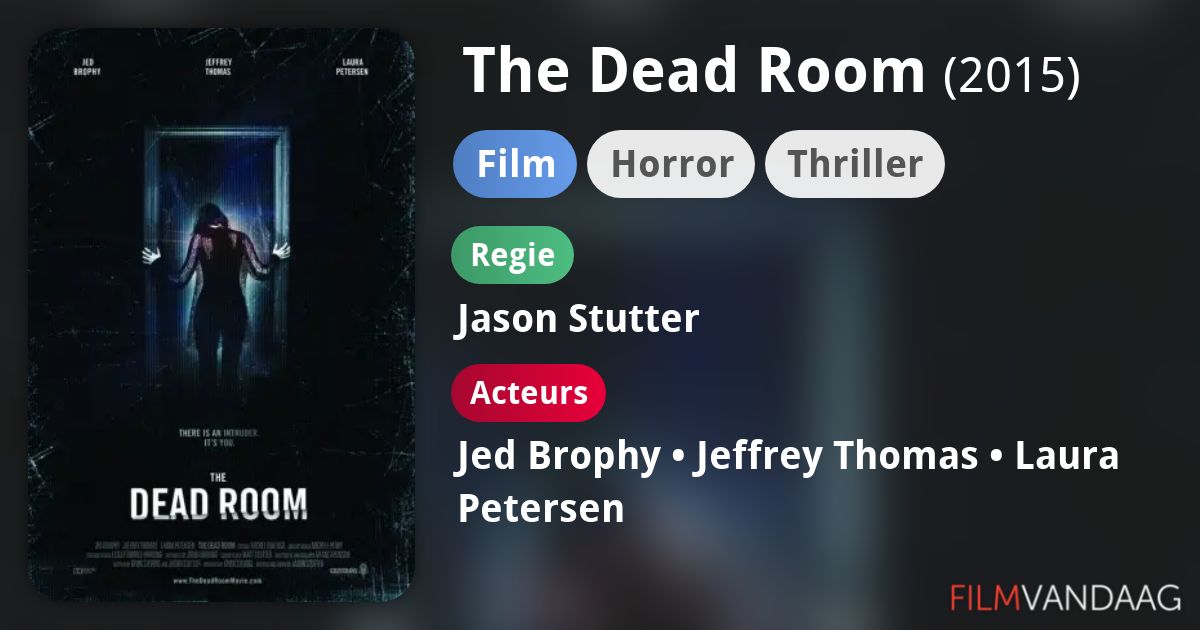 The Dead Room (film, 2015) - FilmVandaag.nl