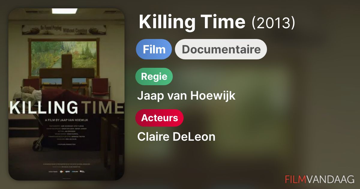 Killing Time (film, 2013) - FilmVandaag.nl
