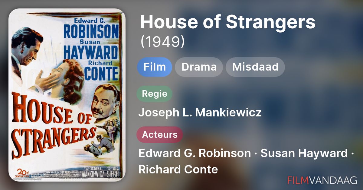 House of Strangers (film, 1949) - FilmVandaag.nl