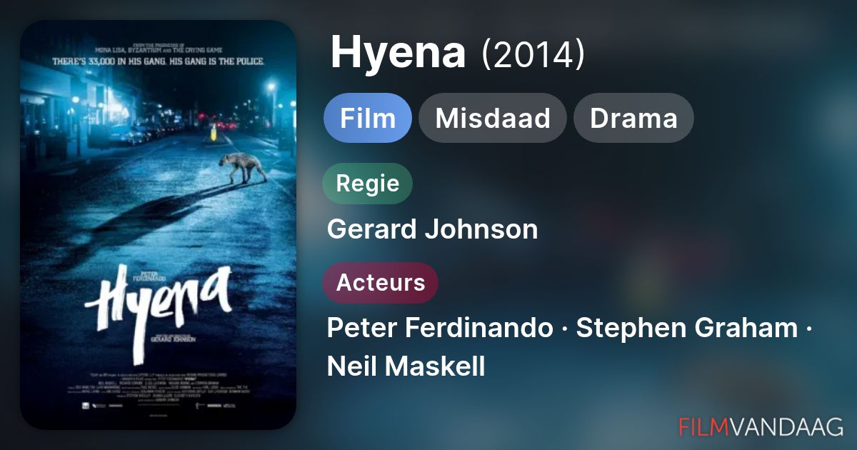 Hyena (film, 2014) - FilmVandaag.nl