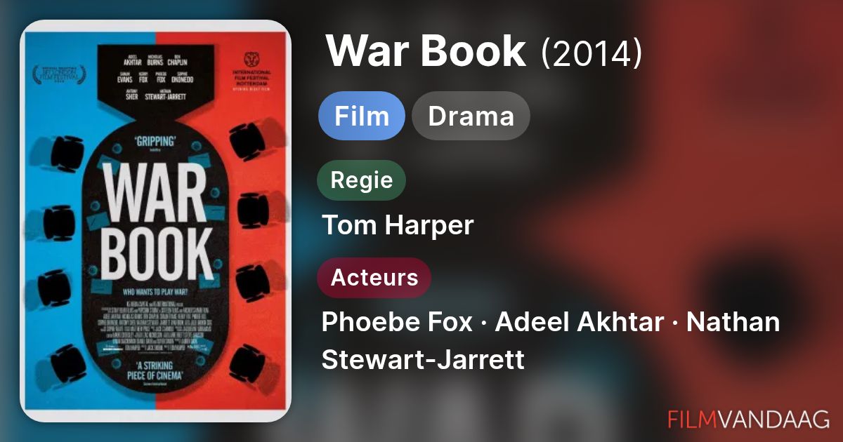 War Book (film, 2014) - FilmVandaag.nl