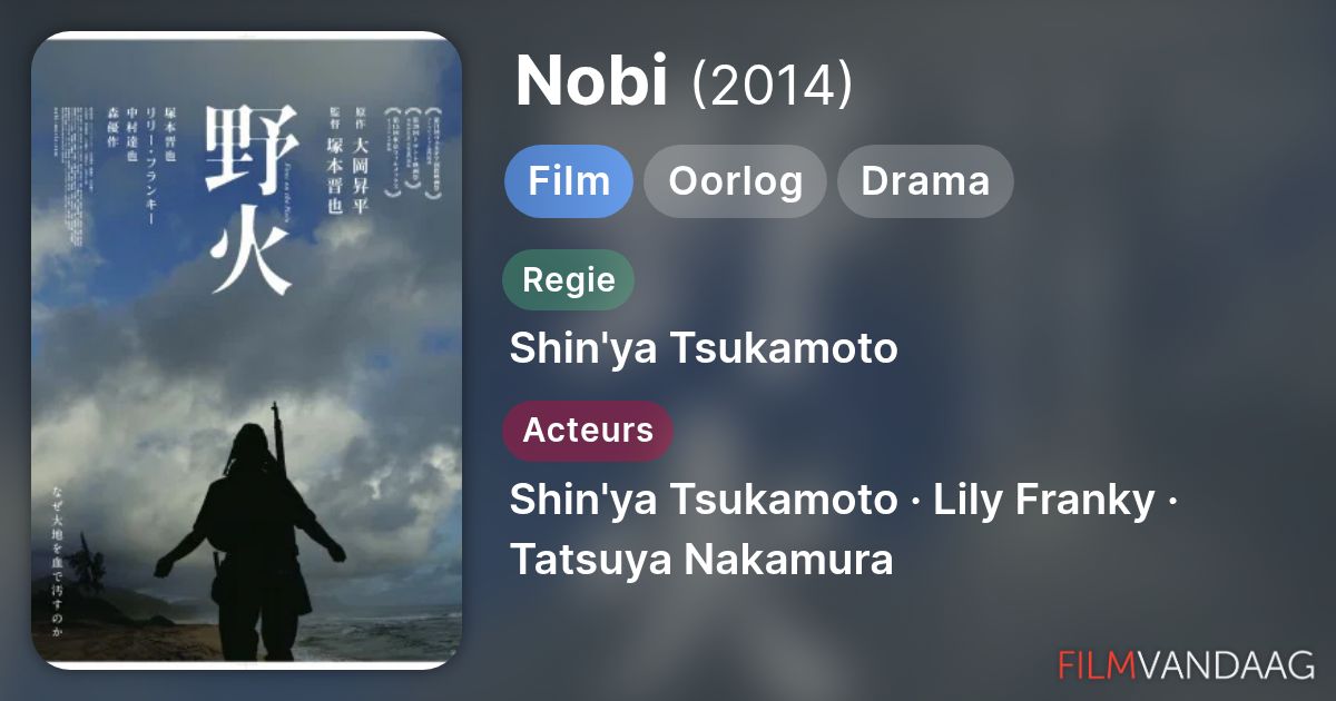 Nobi (film, 2014) - FilmVandaag.nl