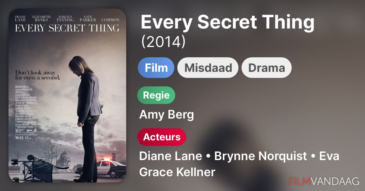 Every Secret Thing (film, 2014) kopen op dvd of blu-ray - FilmVandaag.nl