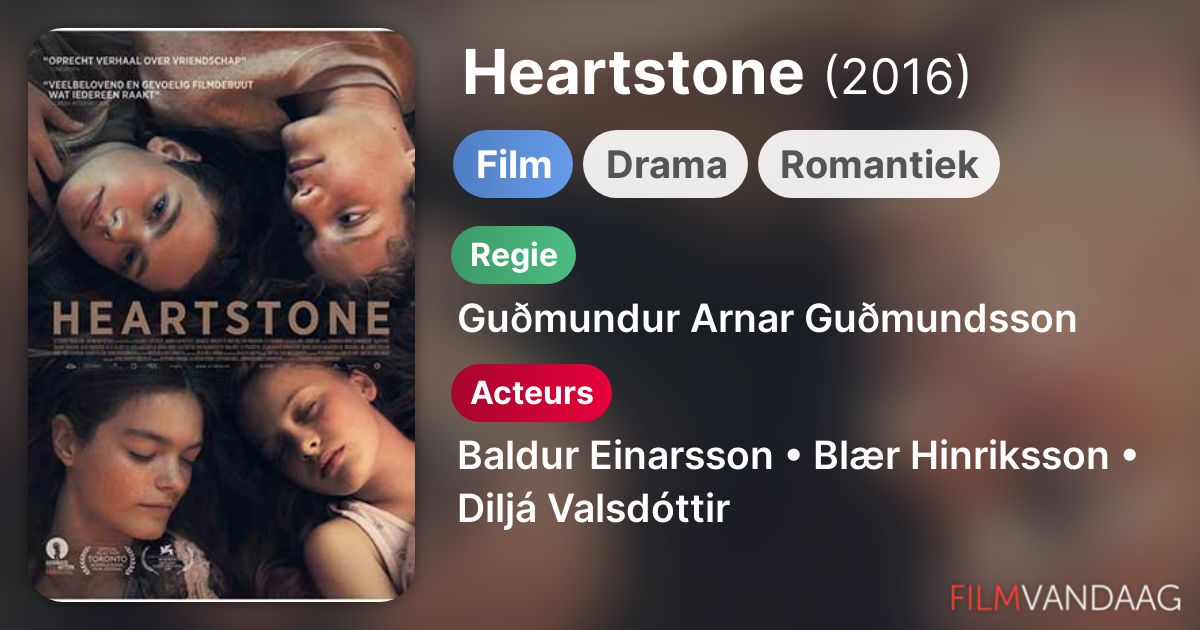 Heartstone (film, 2016) - FilmVandaag.nl