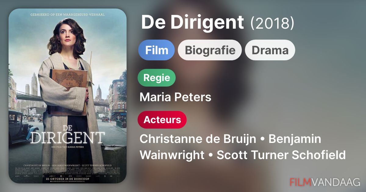 De Dirigent (film, 2018) - FilmVandaag.nl